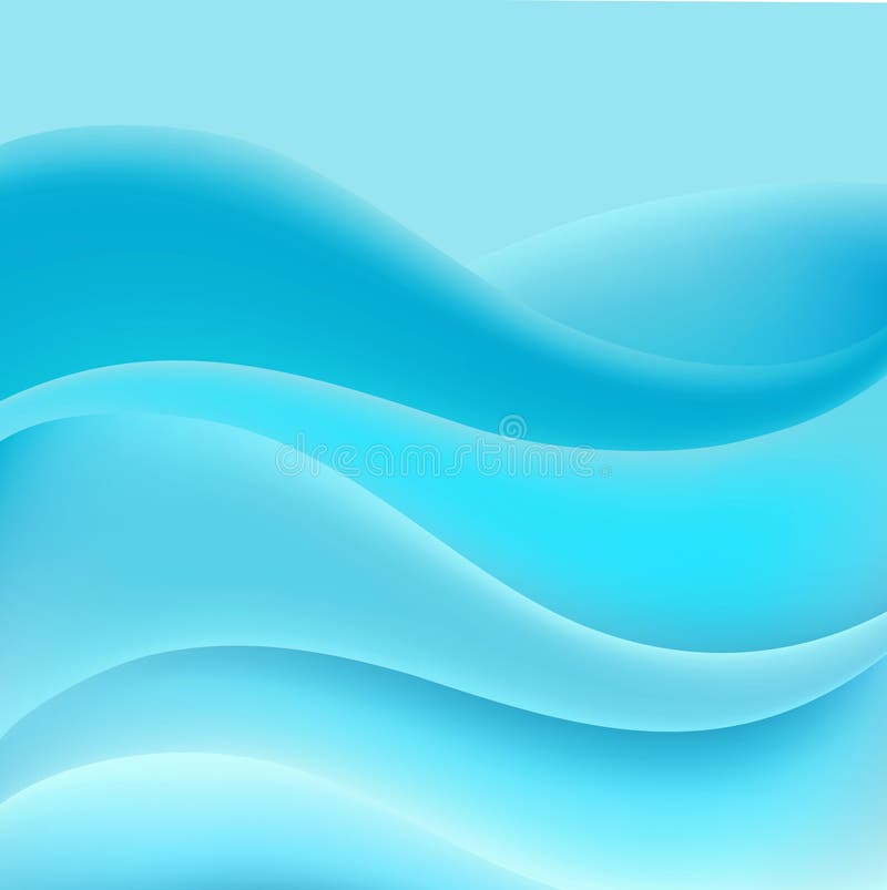 Abstract Water Waves Geometric Seamless Repetitive Vector Pattern ...