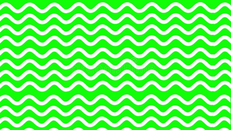 Water Waves Moving Pattern on Green Screen Animation (Chroma Key) Stock ...
