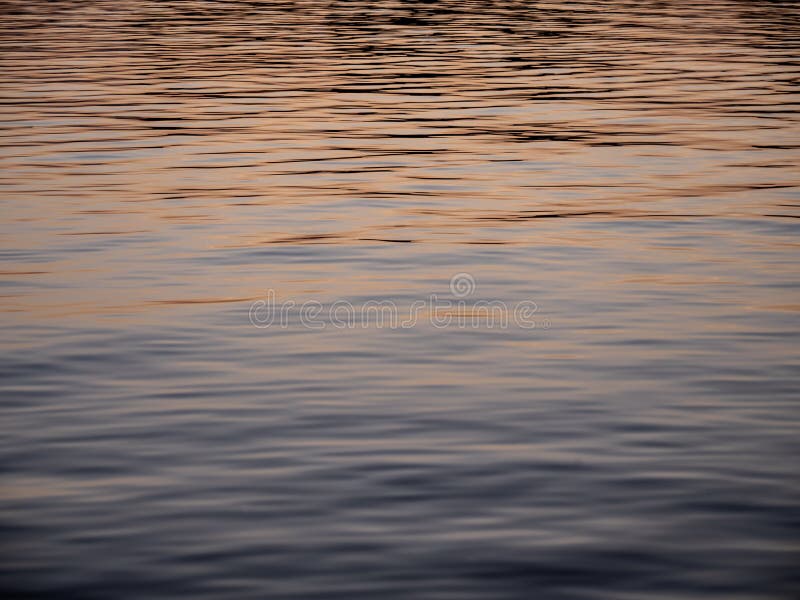 Water Waves Reflect the Colors of the Sky Stock Photo - Image of fresh ...