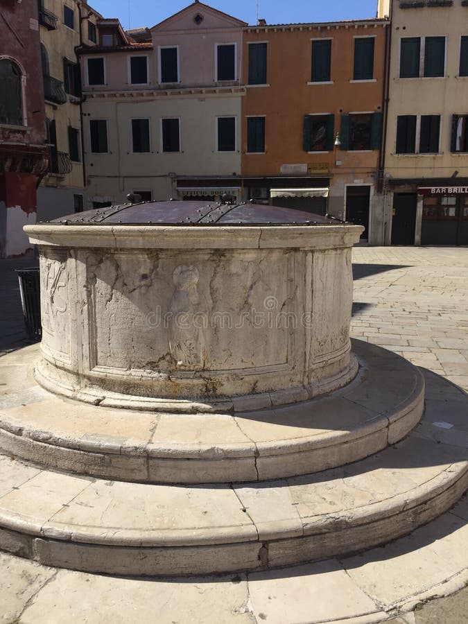 Water Well - Architecture Details Stock Photo - Image of stairs, square ...