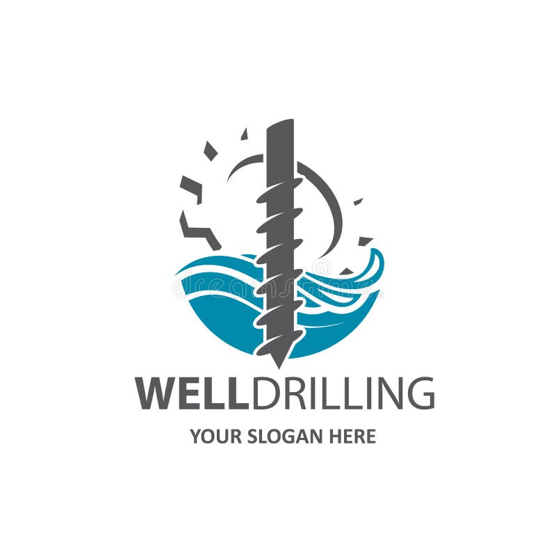 Water Well Drilling Logo Stock Illustrations – 141 Water Well Drilling ...