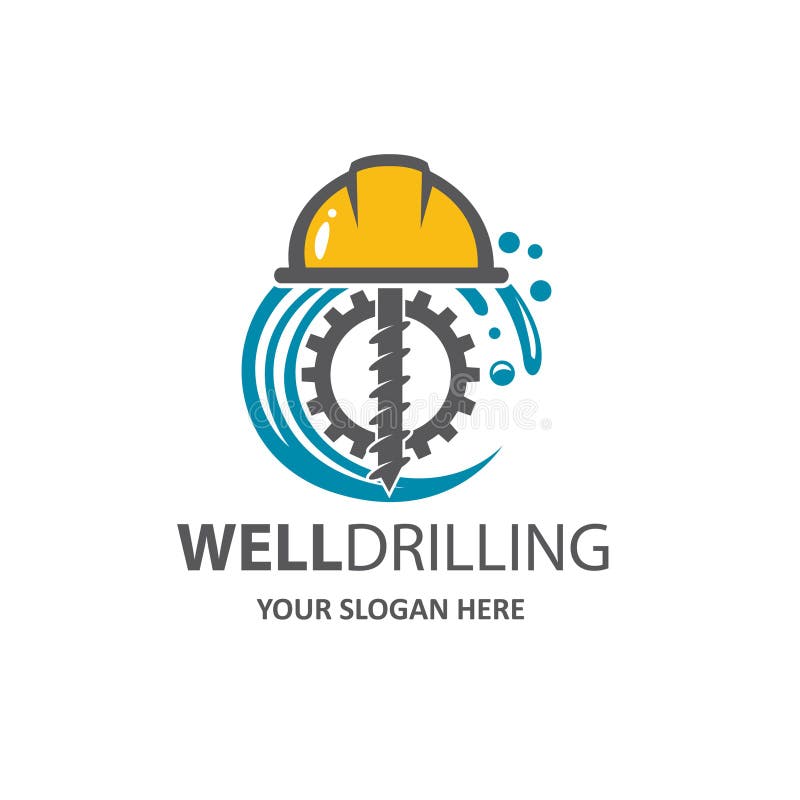 Water Well Drilling Logo Stock Illustrations – 129 Water Well Drilling ...