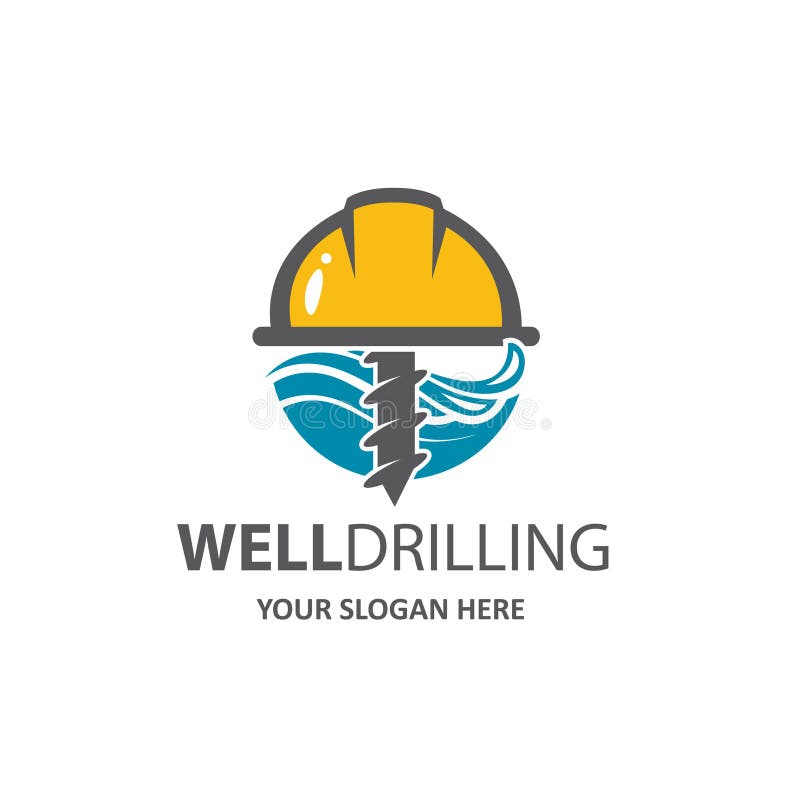 Water Well Drilling Logo Stock Illustrations – 129 Water Well Drilling ...