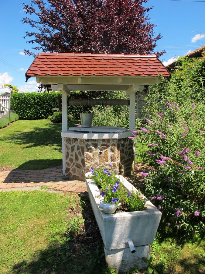 Garden Water Well stock photo. Image of farm, watering - 355988