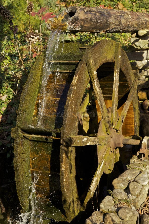 Water Wheel stock image. Image of architecture, blur - 28466013
