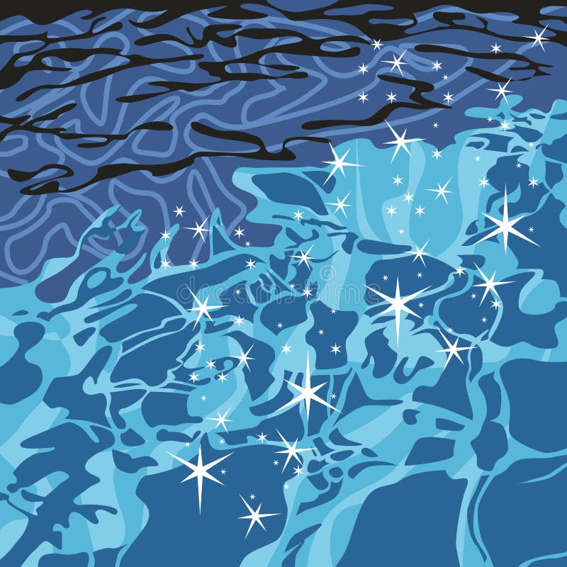 Water and White Highlights on it. Stock Vector - Illustration of wash ...