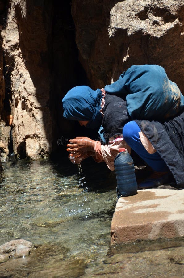 Water editorial stock image. Image of drinking, todra - 77248429