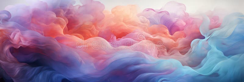 Watercolor Abstract Background with a Dreamy, Ethereal Feel Stock ...