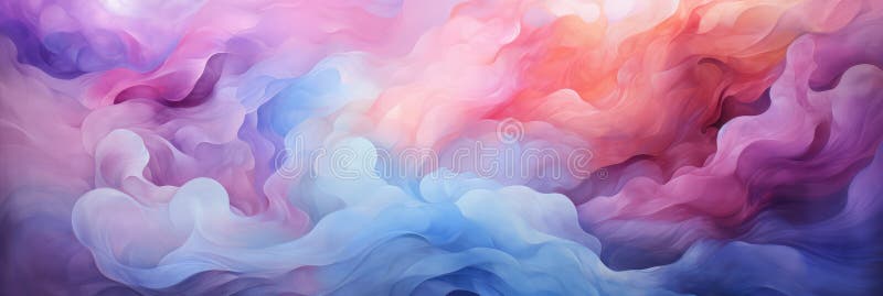 Watercolor Abstract Background with a Dreamy, Ethereal Feel Stock ...