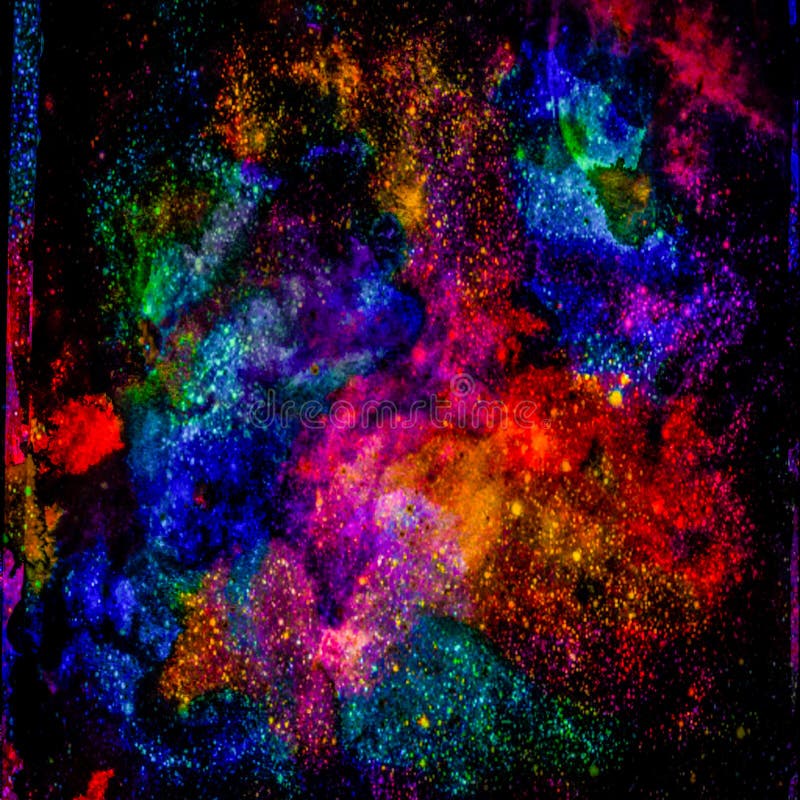 Watercolor Artwork Abstract Texture Wallpaper Screensaver Stock Image ...