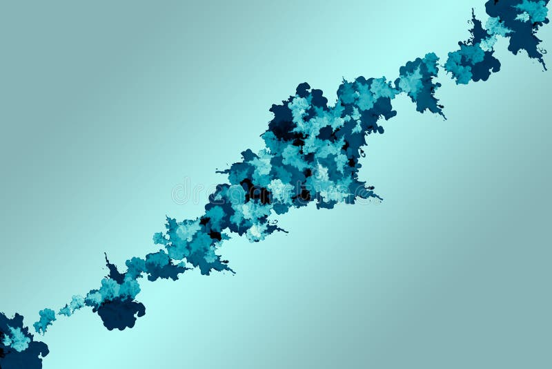 Watercolor Backdrop in Diagonal Composition Stock Illustration ...