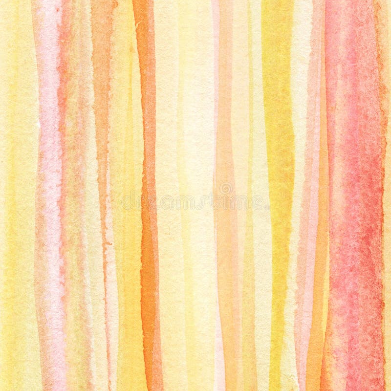 Abstract Striped Pattern Background Watercolor Painting Stock ...