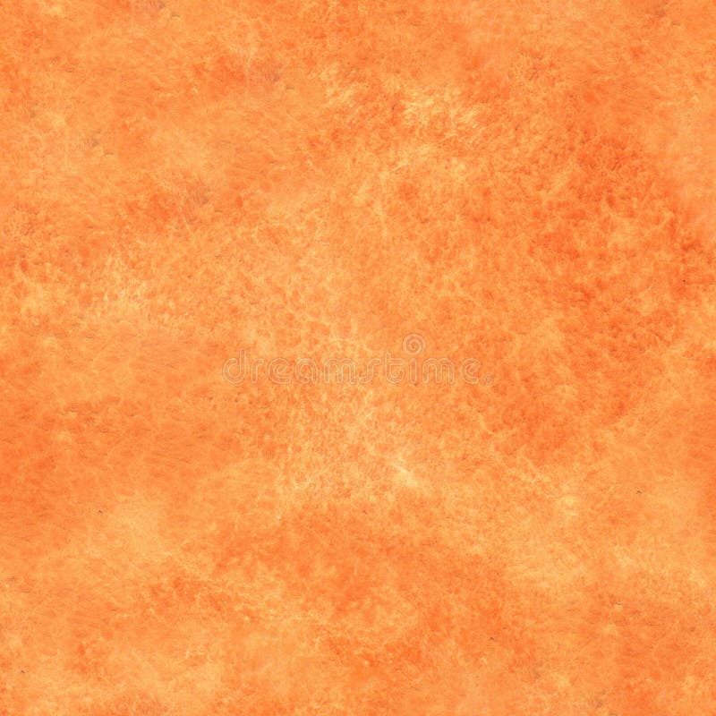 Watercolor Background Orange Seamless Texture Stock Image - Image of ...