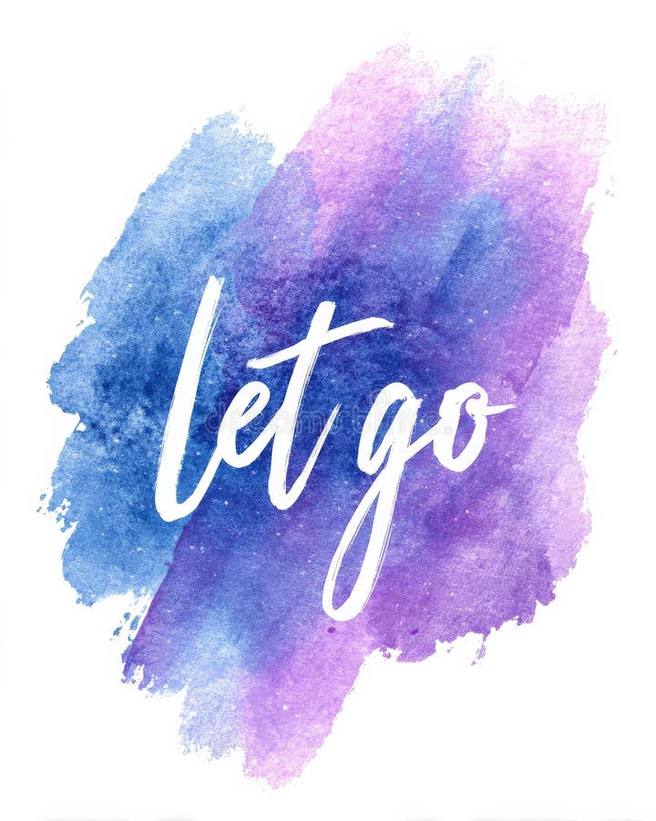 A Watercolor Background with Shades of Purple and Blue, Featuring the ...