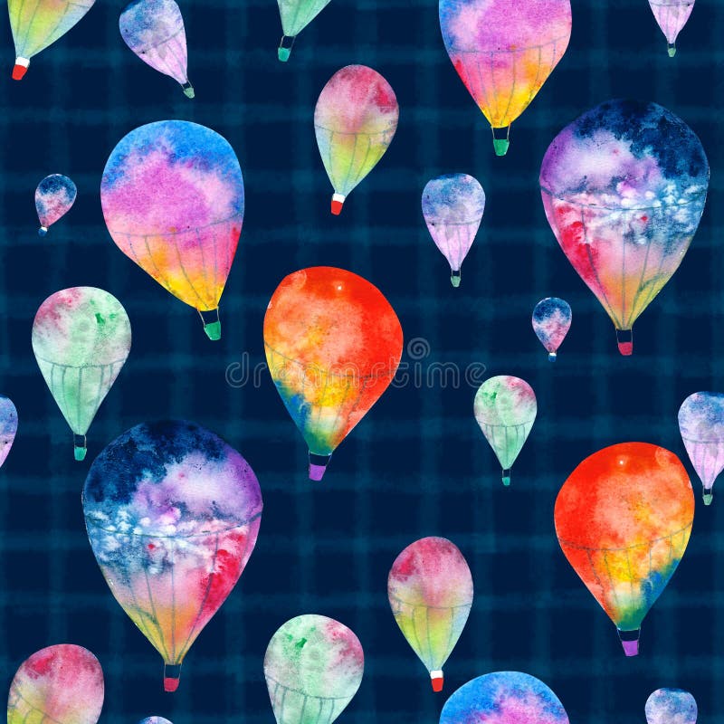 Watercolor balloon stock illustration. Illustration of birthday - 93071680