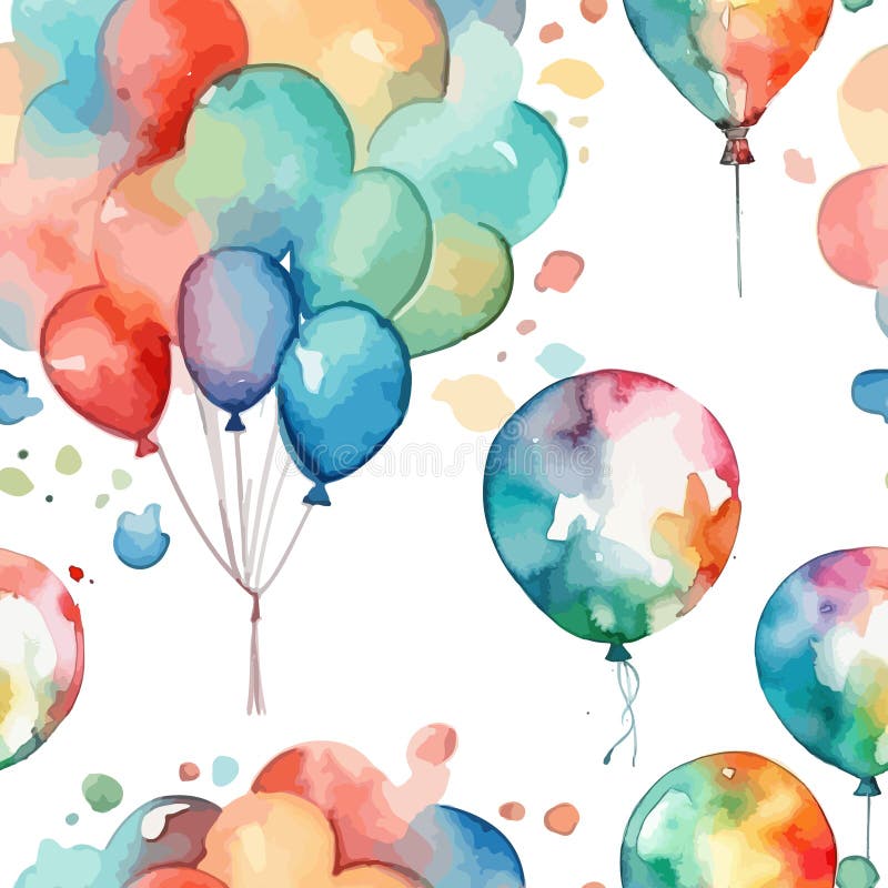 Air Balloons Vector Watercolor Stock Illustrations – 516 Air Balloons ...