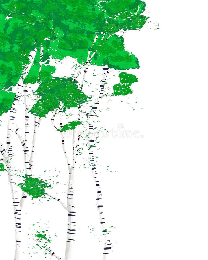 Silver Birch Stock Illustrations – 353 Silver Birch Stock Illustrations ...
