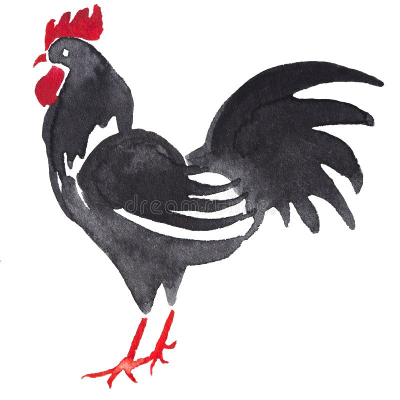 Black Rooster Stock Illustrations – 12,463 Black Rooster Stock ...