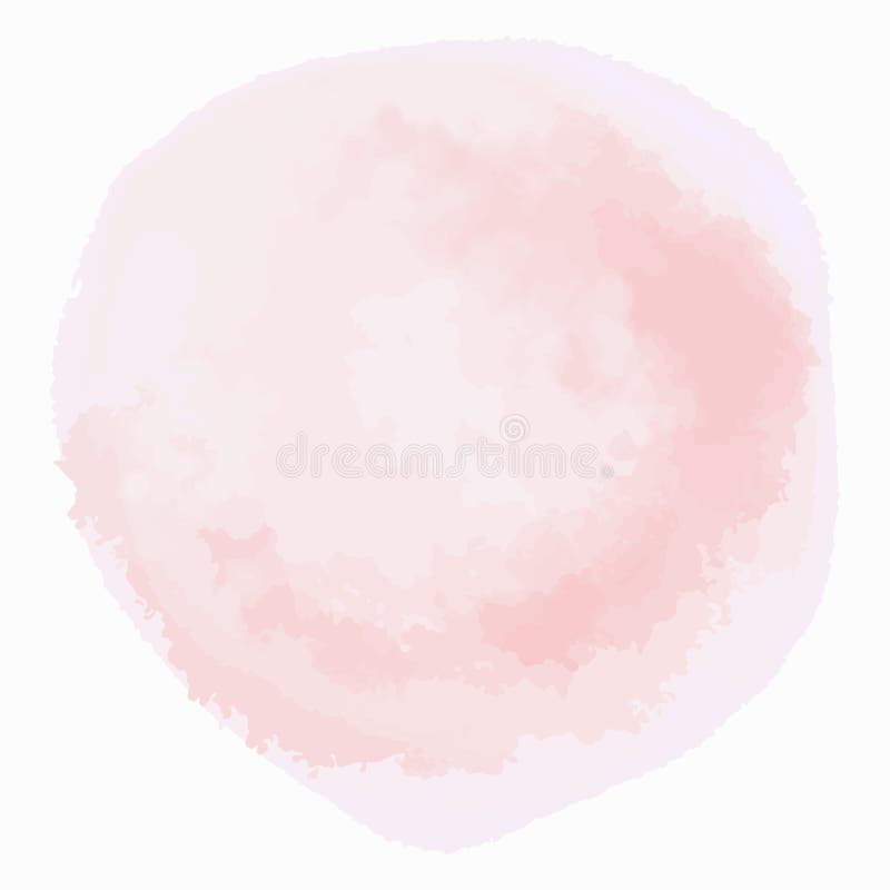 Watercolor Blot with Smudge Drips and Stains Stock Vector ...