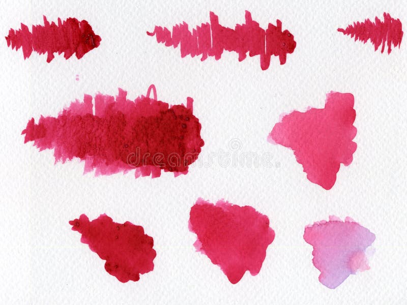 Watercolor blotches stock photo. Image of color, soft - 6364214