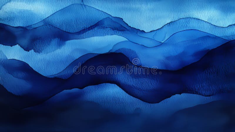 Watercolor Blue Azure Background for Textures and Web Banners Stock ...