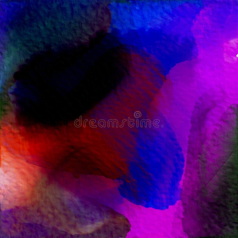 Watercolor Blue Navy Water and Sandy Texture Background. Abstract ...