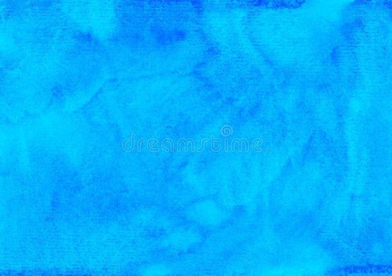Watercolor Blue and Turquoise Background Texture. Watercolour Abstract ...