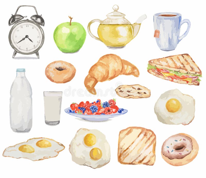 Watercolor table setting stock illustration. Illustration of setting ... Watercolor table setting stock illustration. Illustration of setting ...