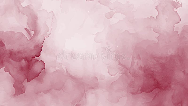 Watercolor Burgundy Abstract Background. Watercolour Maroon Splash ...