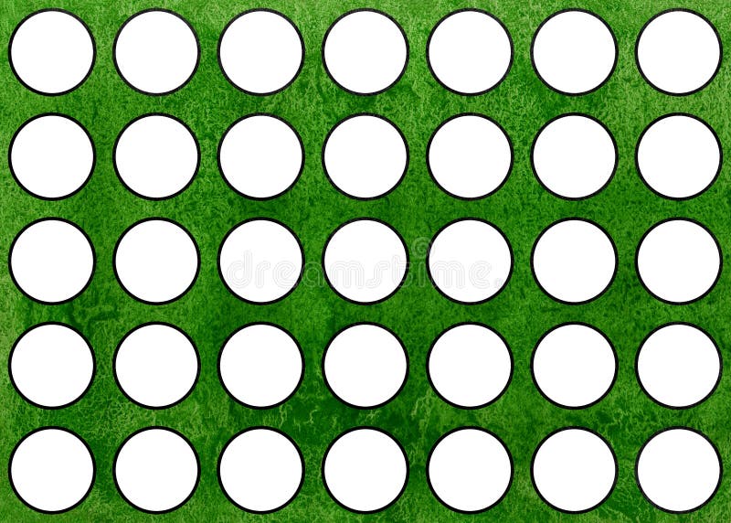 Watercolor Circles Pattern in Lime Green Color. Stock Illustration ...