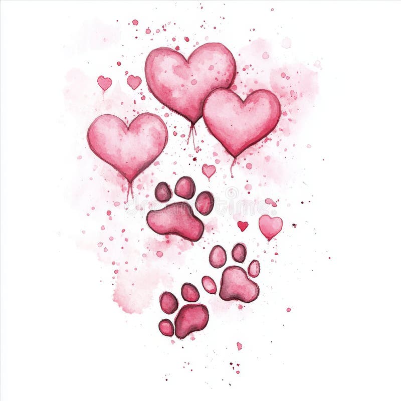 The Watercolor and Clipping Mask Technique Creates a Seamless Pattern ...