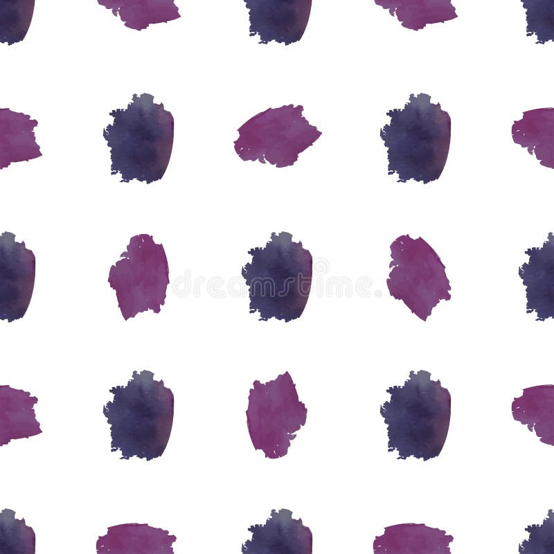 Watercolor Drops Vector Seamless Pattern Colorful Stock Vector ...