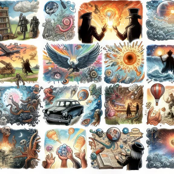 Watercolor Comic Strips with Digital Text Watercolor Comic Strip Stock ...