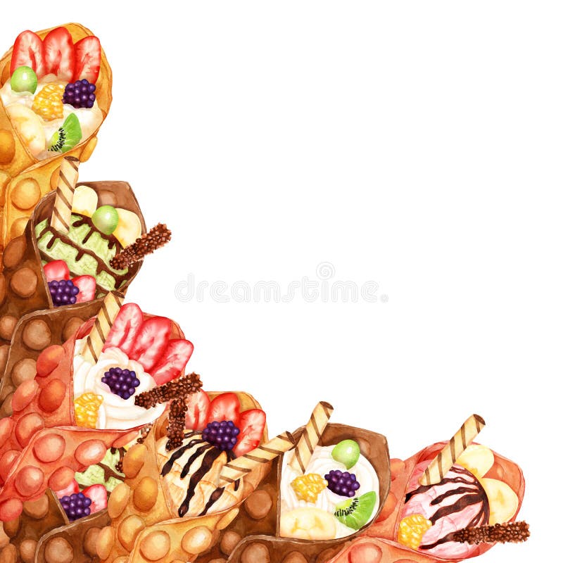 Dessert Corner Stock Illustrations – 710 Dessert Corner Stock ...