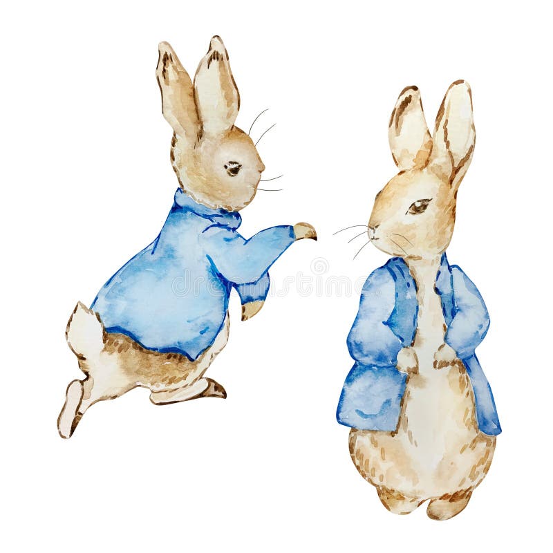 Peter Rabbit Blue Jacket Stock Illustrations – 85 Peter Rabbit Blue ...