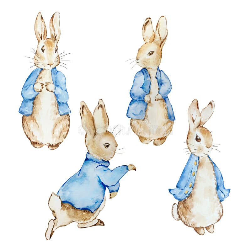 Peter Rabbit Blue Jacket Stock Illustrations – 85 Peter Rabbit Blue ...