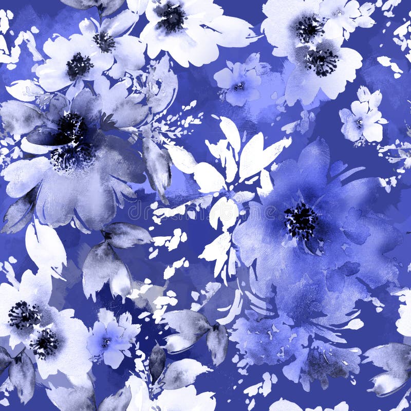 Seamless Texture Floral Background.illustration Texture. Stock ...