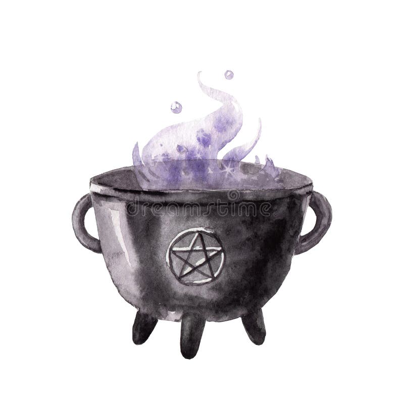 Witch Cauldron Green Potion Icon Stock Photos - Free & Royalty-Free ...
