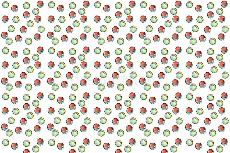 Watercolor Drops. Pattern of Watercolor Drops Stock Illustration ...