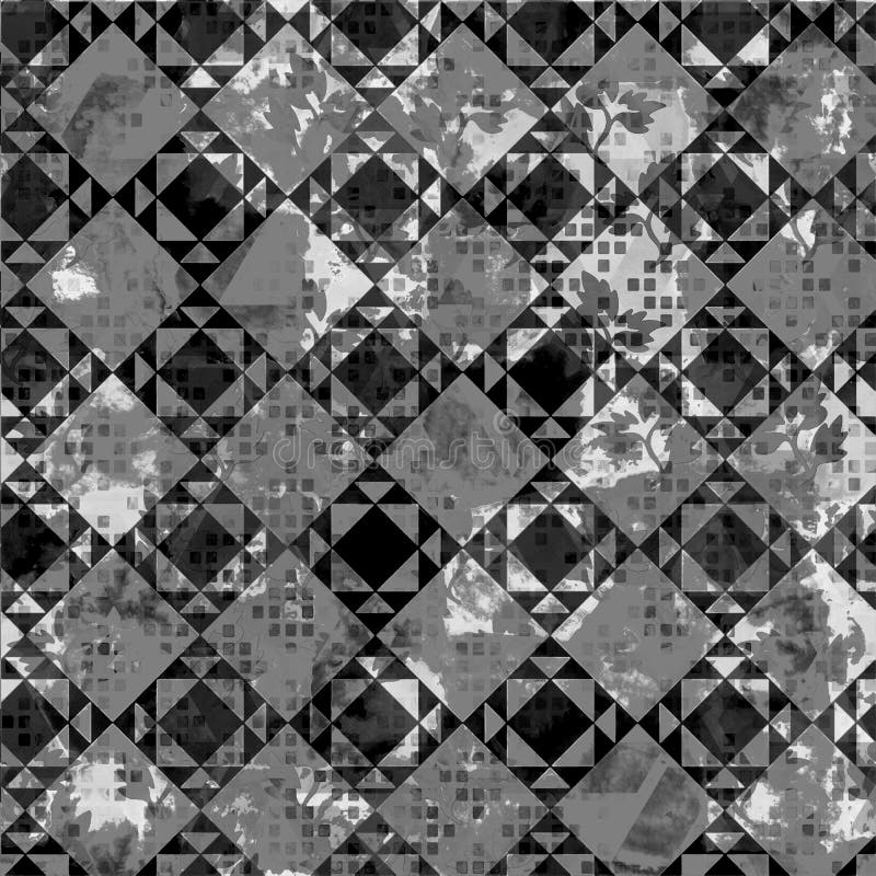 Abstract Texture Modern Pattern Classic Stock Illustration ...