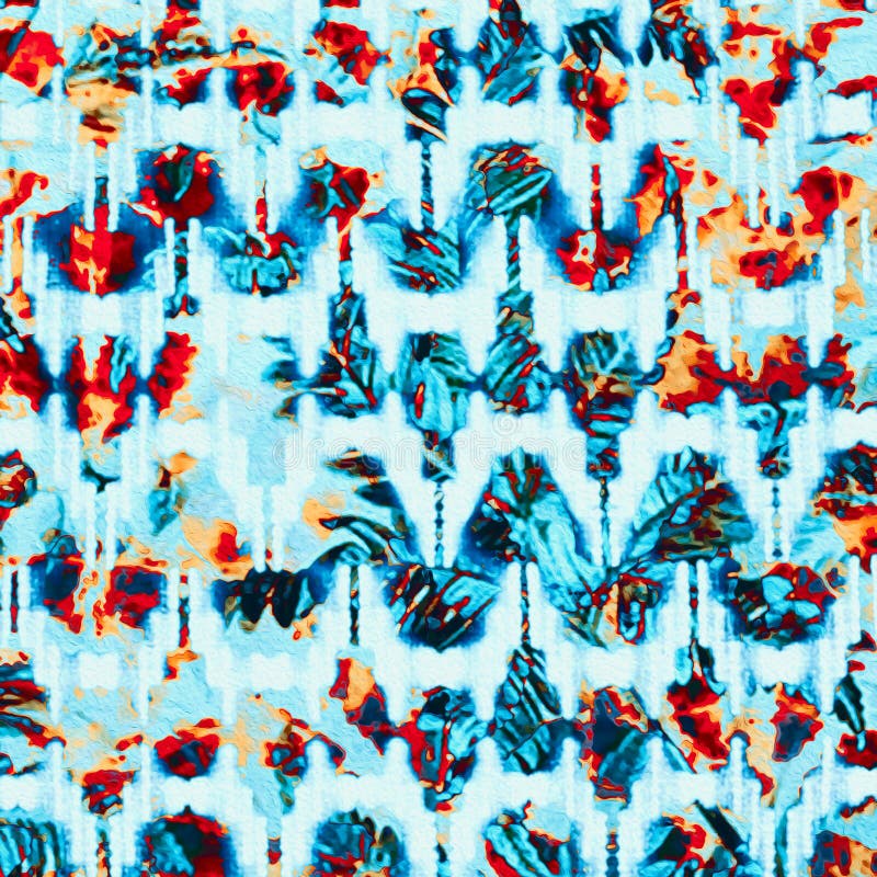 Tie Dye Texture Geometry Repeat Modern Pattern Classic Stock ...