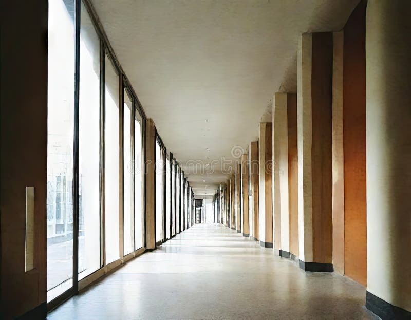 Watercolor of Empty Vacant Home House Design Stock Illustration ...