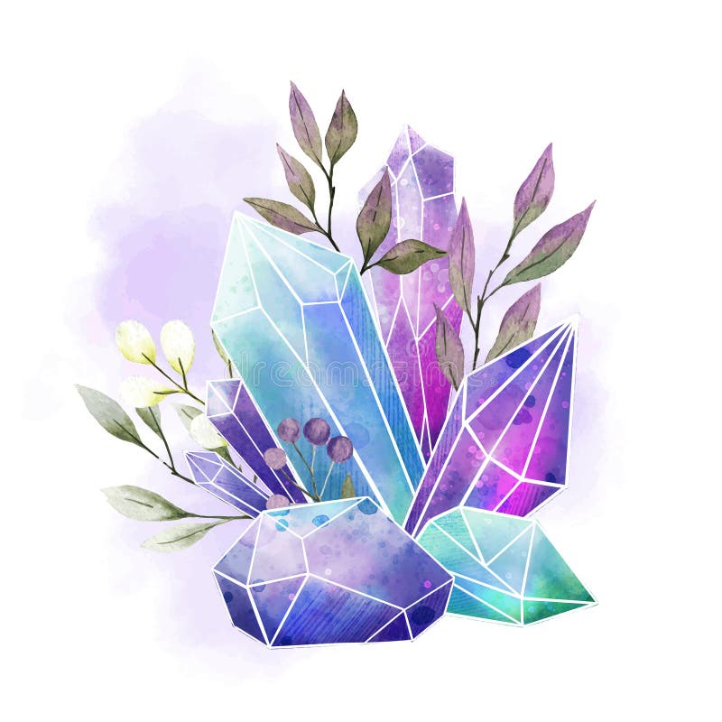 Crystal Illustration