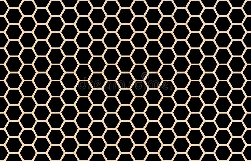 Watercolor Geometrical Comb Pattern. Stock Illustration - Illustration ...