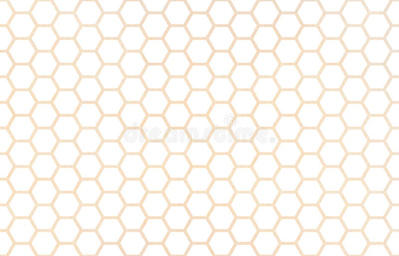 Watercolor Geometrical Comb Pattern. Stock Illustration - Illustration ...