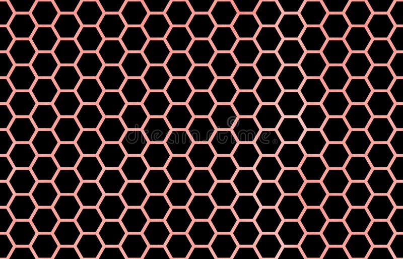 Watercolor Geometrical Comb Pattern. Stock Illustration - Illustration ...