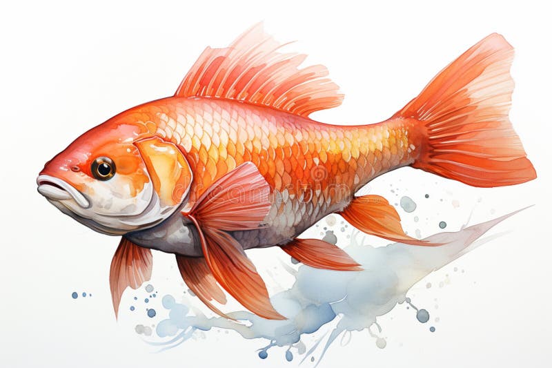Goldfish No Background Stock Illustrations – 102 Goldfish No Background ...