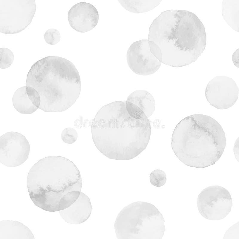 Gray Bubbles - Vector Abstract Seamless Texture Stock Vector ...