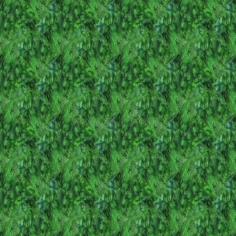 Watercolor Green Abstract Seamless Pattern for Background Design ...