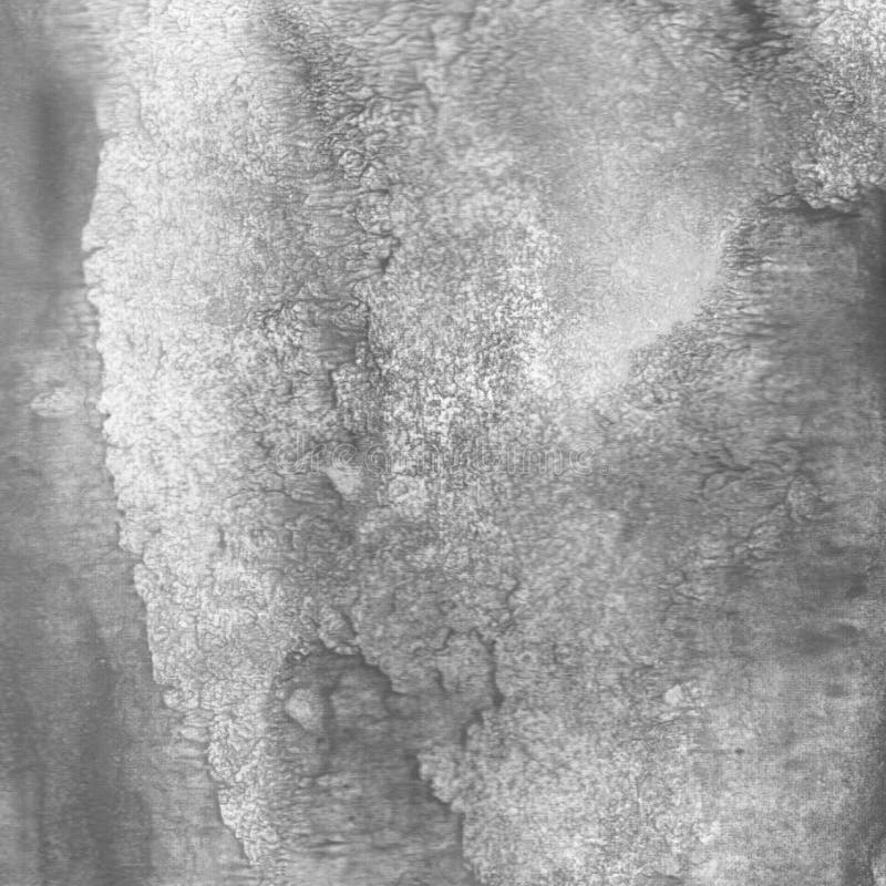 Watercolor Grey Fluid Texture. Stock Illustration - Illustration of ...